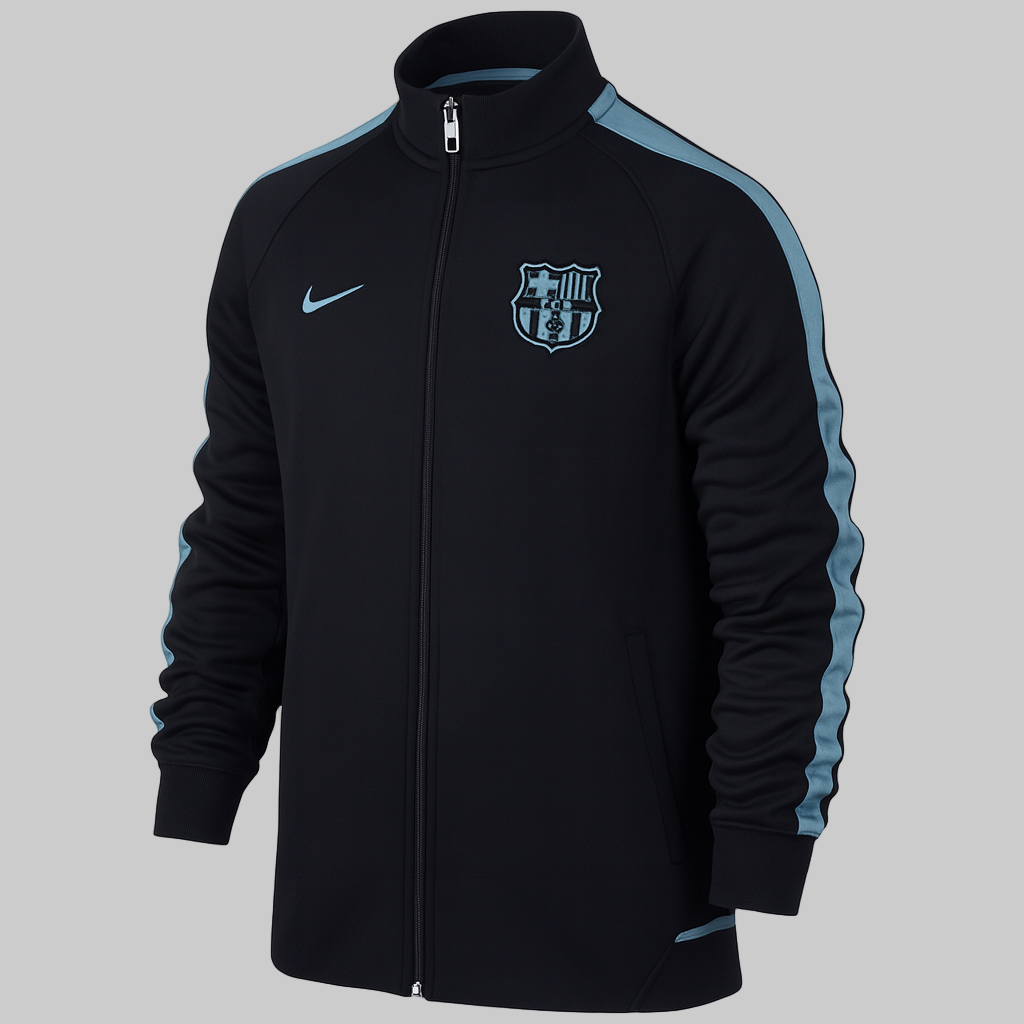 NIKE FC BARCELONA CHAMARRA AUTHENTIC N98 NIGHT RISING PARA NIÑOS 2015 ...